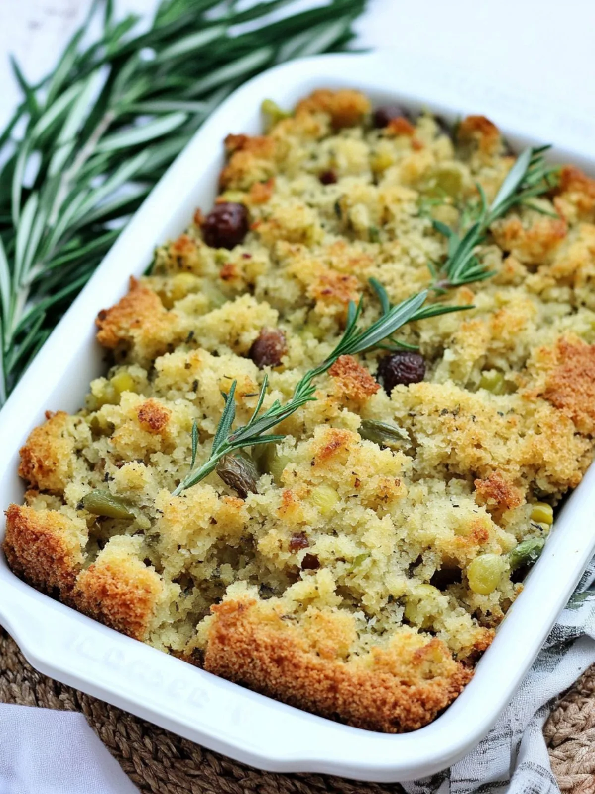Low Carb Cornbread Stuffing