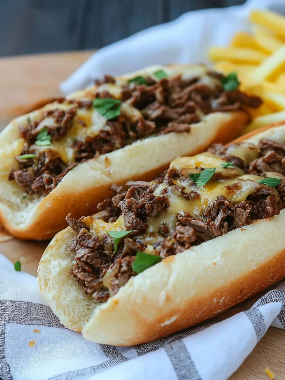 Philly Cheese Steak Cheesy Bread