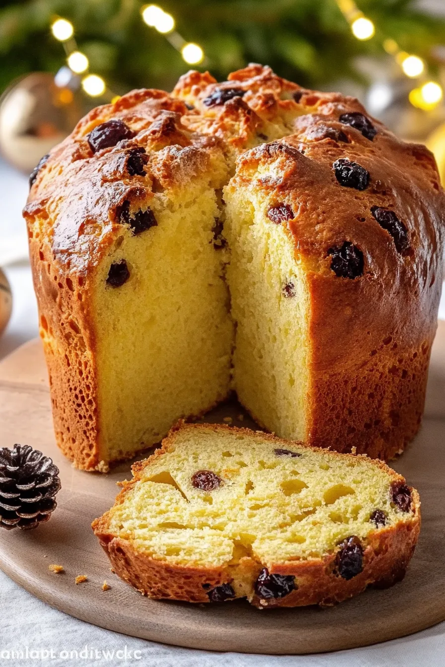Italian Panettone Bread Recipe