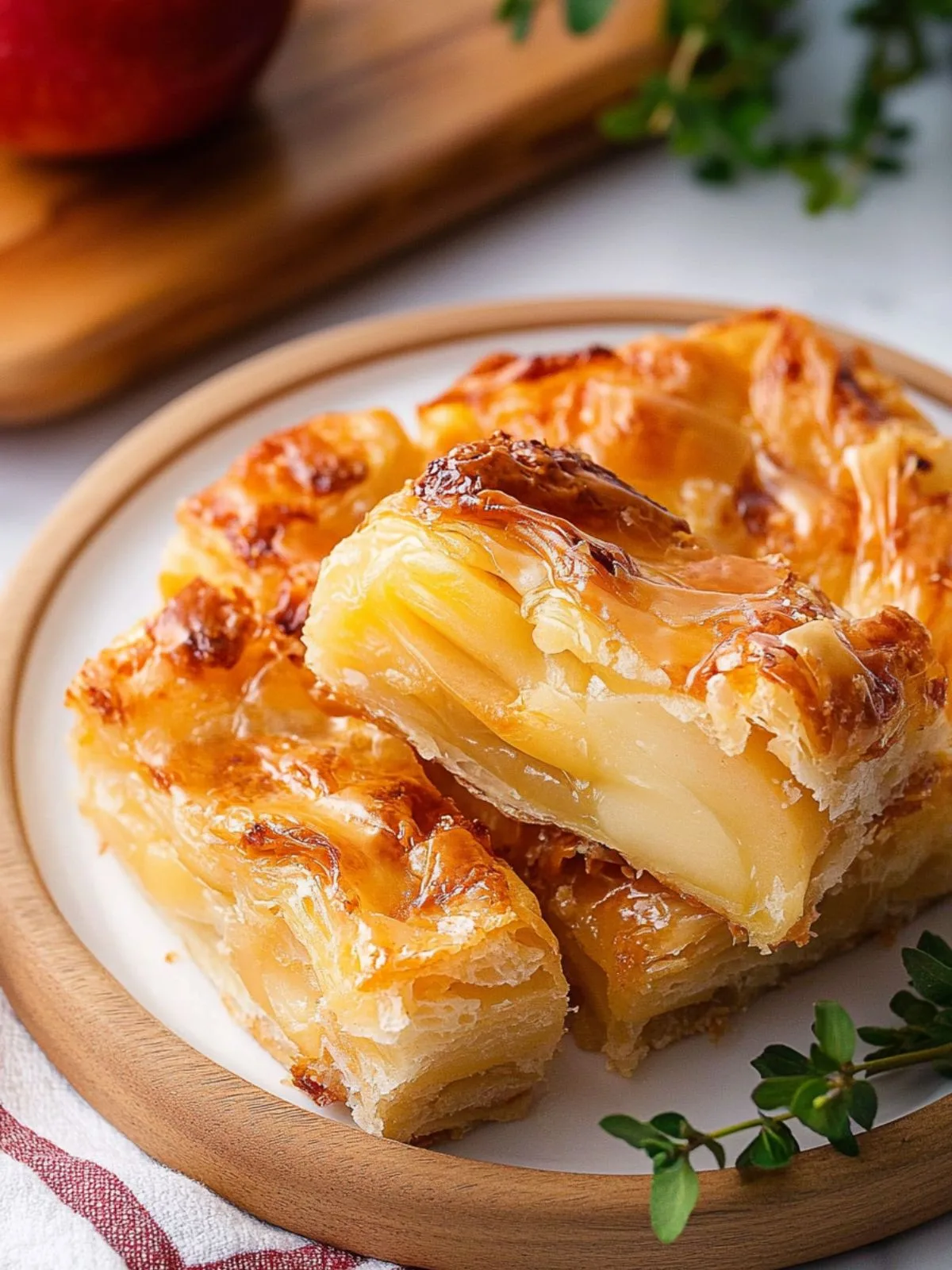 Apple & Brie Crinkle Recipe (Phyllo Bake)