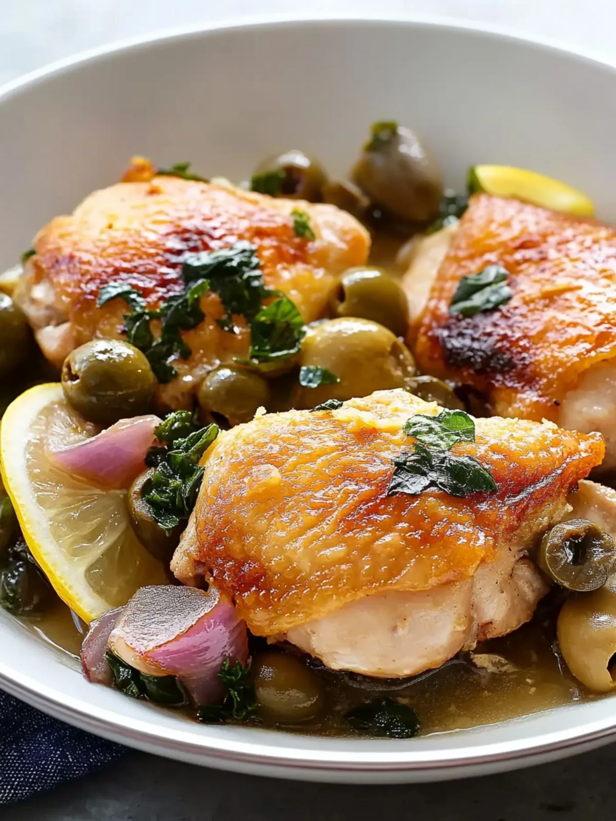 Sicilian Skillet Chicken