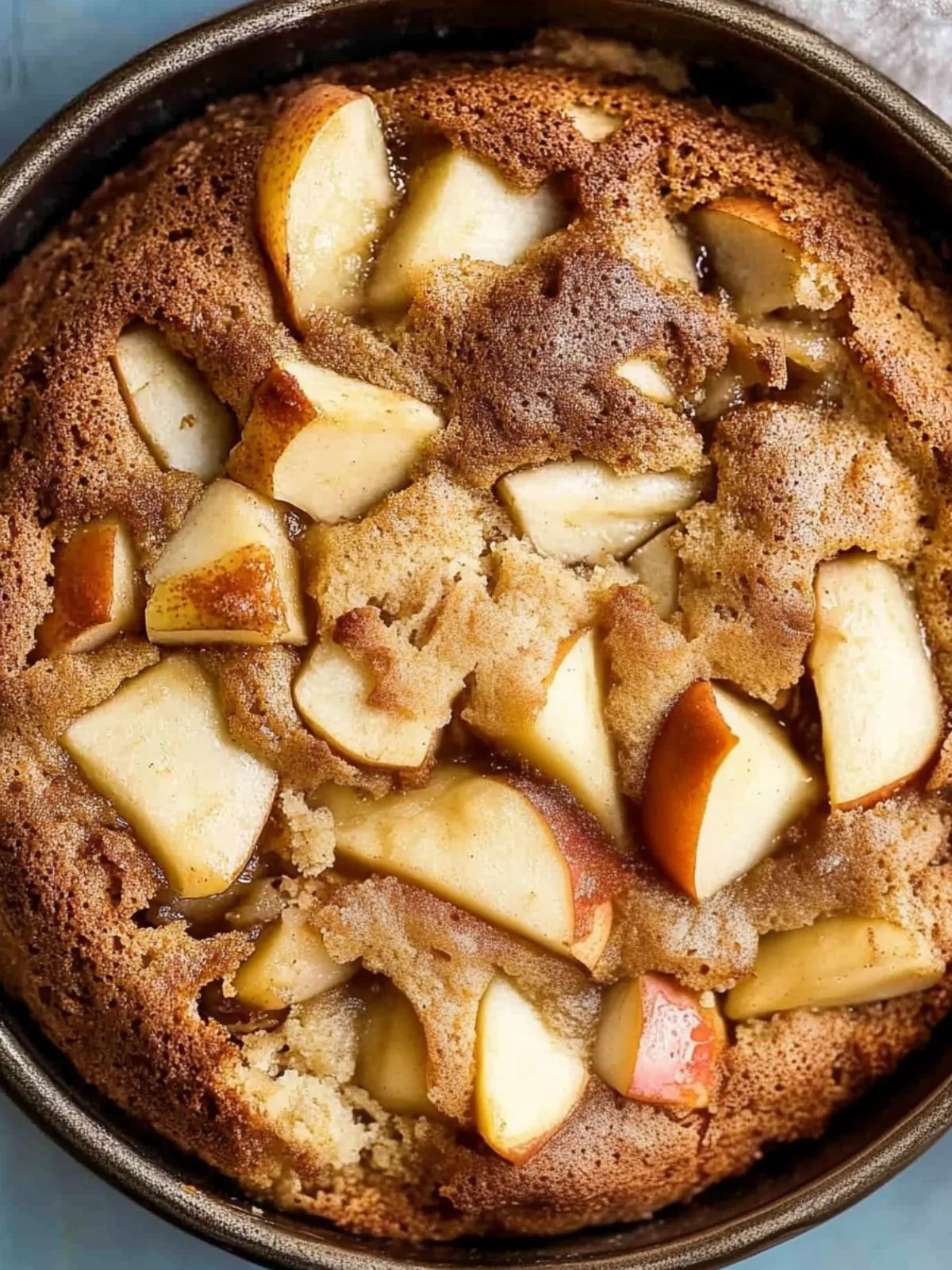 Warm Apple Spoon Cake
