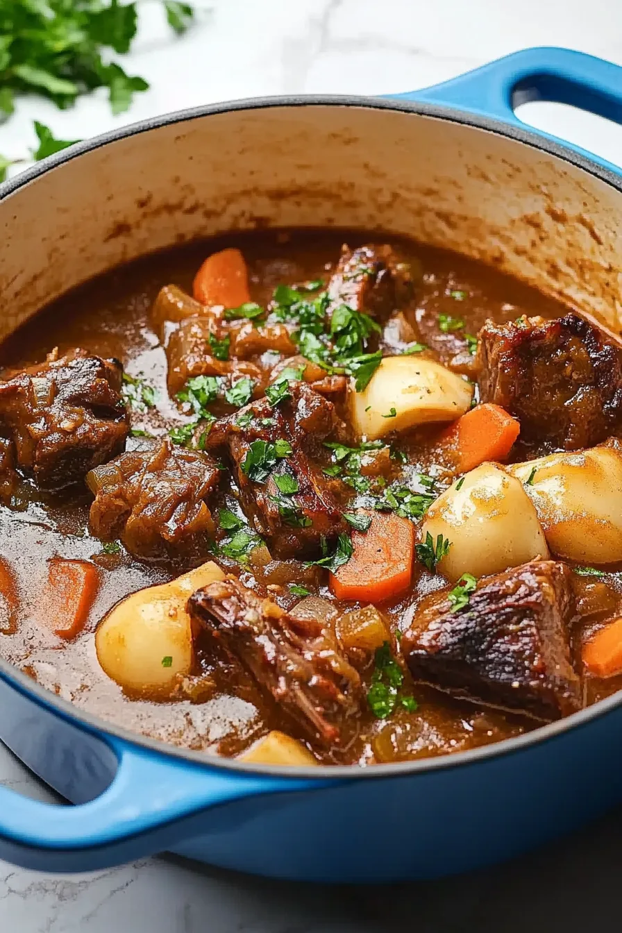 Braised Oxtail Stew