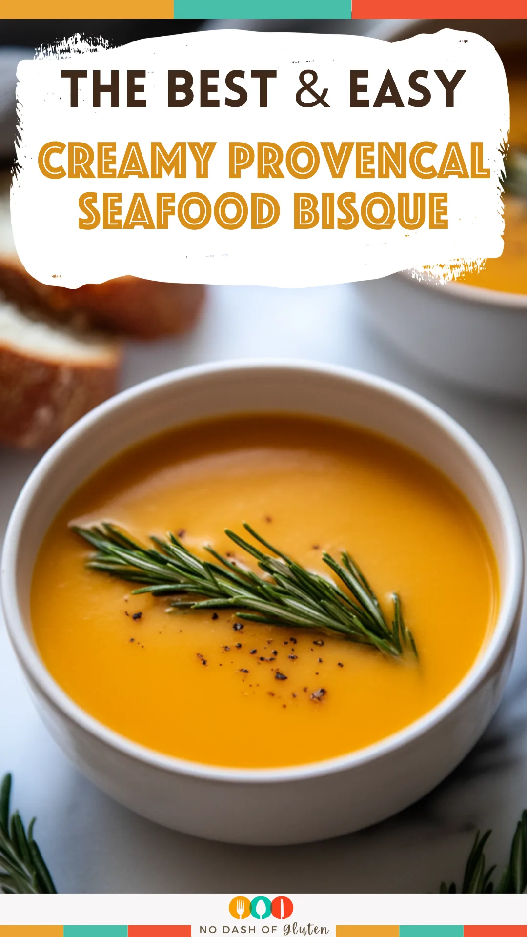 Creamy Provencal Seafood Bisque