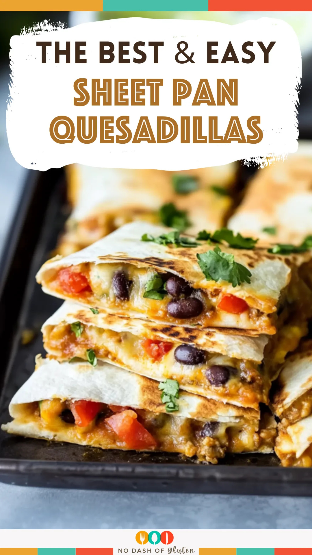Easy Sheet Pan Quesadillas