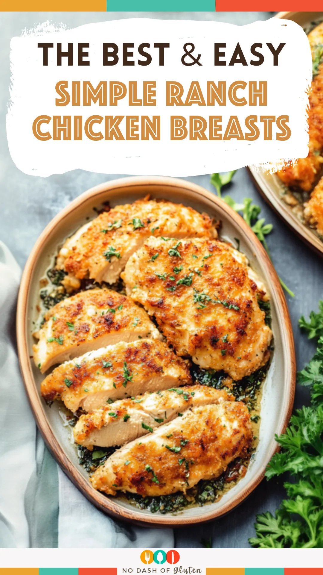 Simple Ranch Chicken Breasts