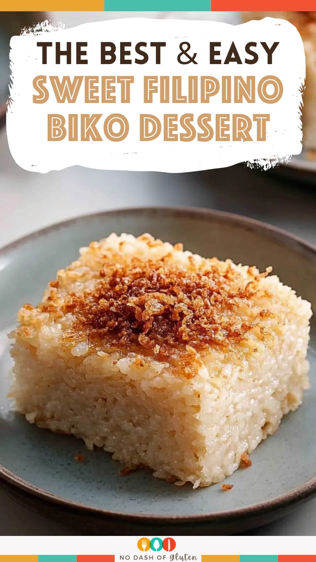 Sweet Filipino Biko Dessert