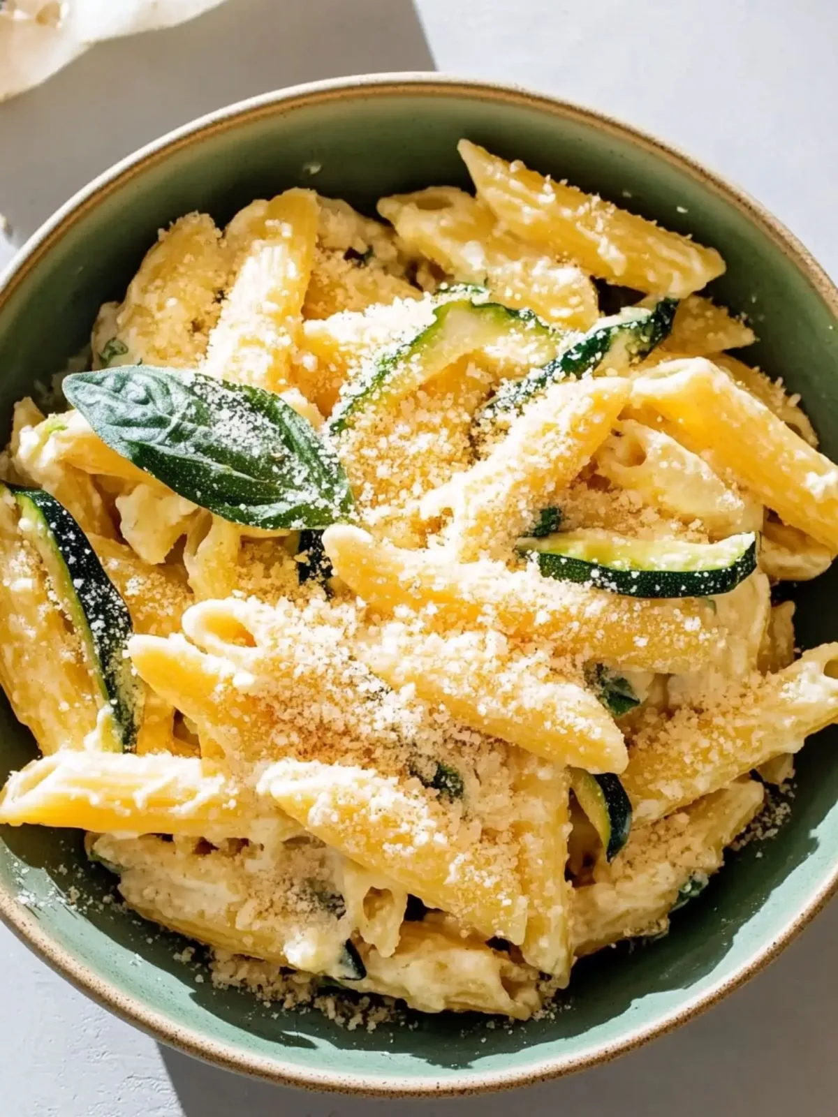 Zucchini Ricotta Pasta