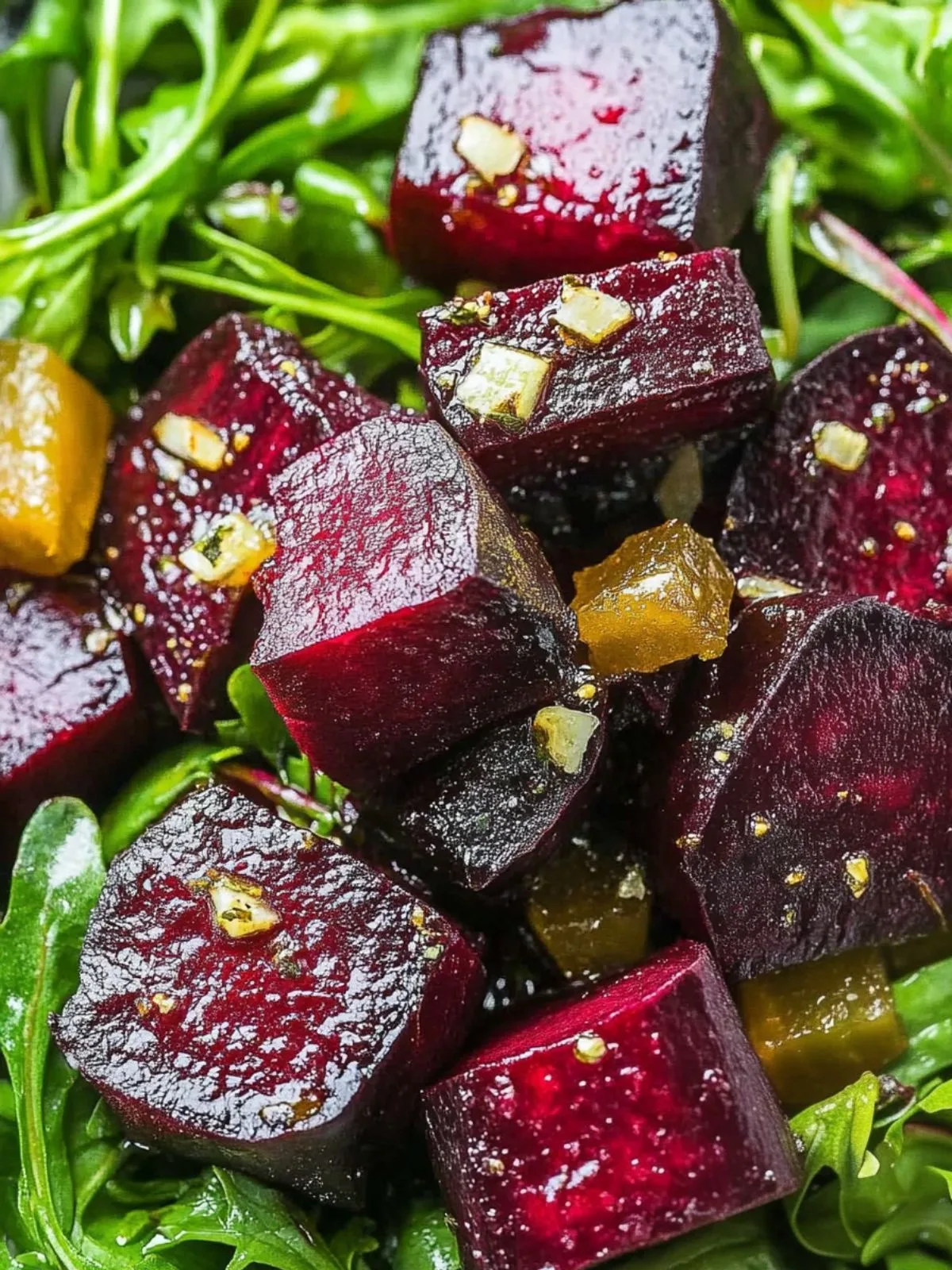 Oven Roasted Beets with Balsamic Glaze