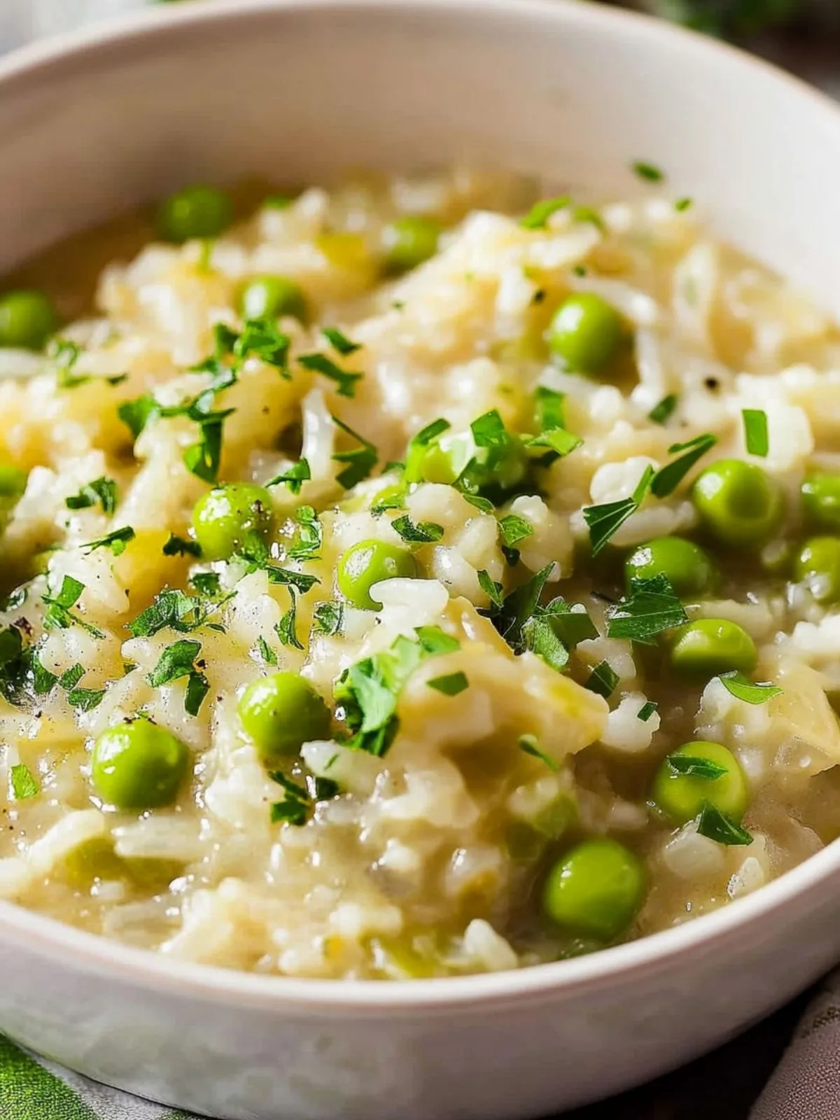 Risi e Bisi (Italian Rice and Peas)